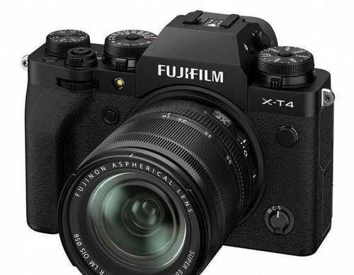 Беззеркальный фотоаппарат Fujifilm X-T4 Kit 18-55m