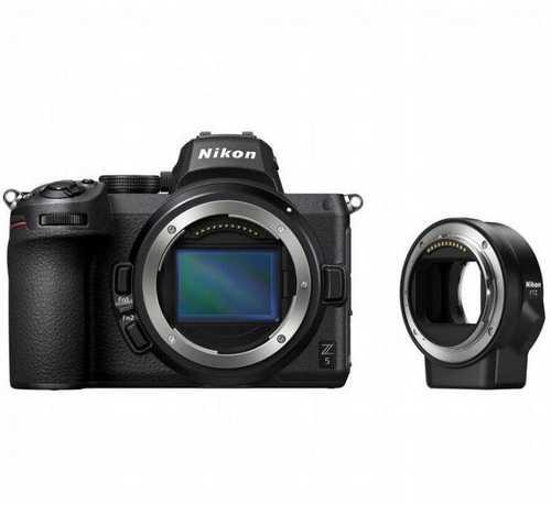 Фотоаппарат Nikon Z 5 Body black+FTZ Adapter Kit
