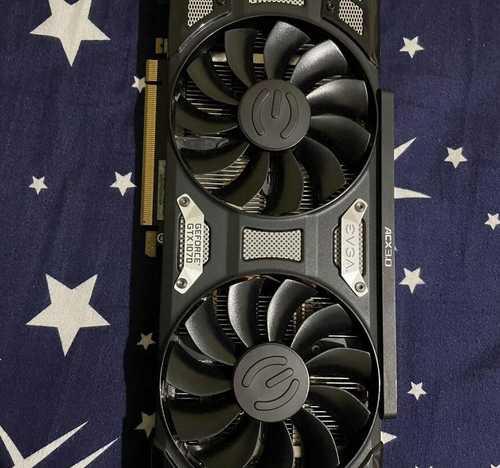 Видеокарта GTX1070 8 gb evga