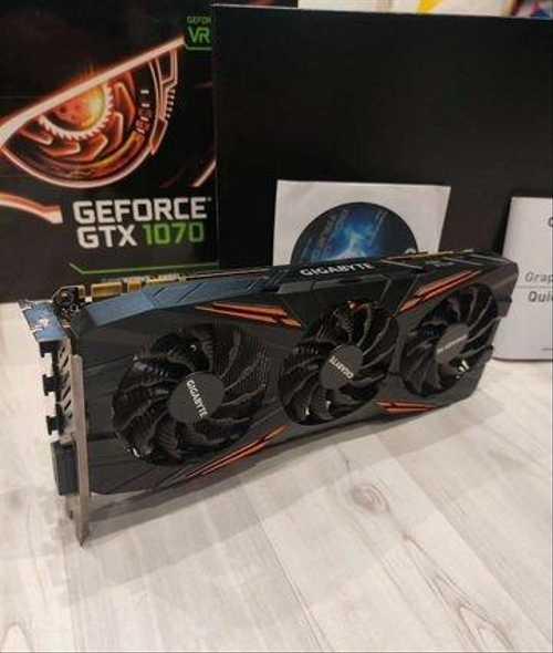 Видеокарта gtx 1070 8gb