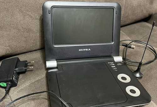 Портативный dvd +tv Supra