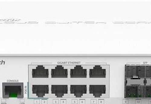 Коммутатор mikrotik CRS112-8G-4S-IN, управляемый C