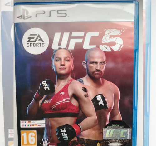 Ufc 5 ps5 диск