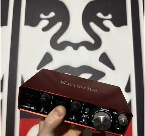 Звуковая карта focusrite scarlett 2i2 2nd gen