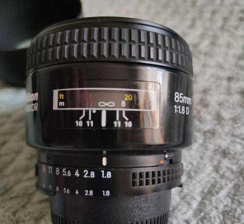 Nikon 85mm f 1.8D AF Nikkor
