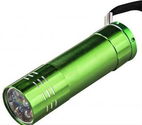 Малогабаритный светодиодный фонарик (зеленый)