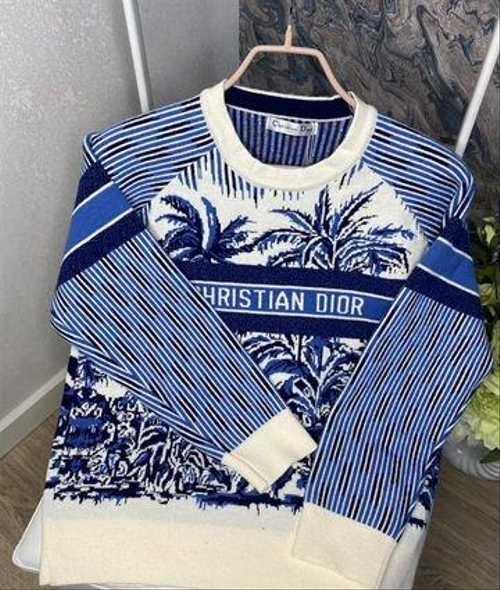 Новый свитер джемпер ди0р
