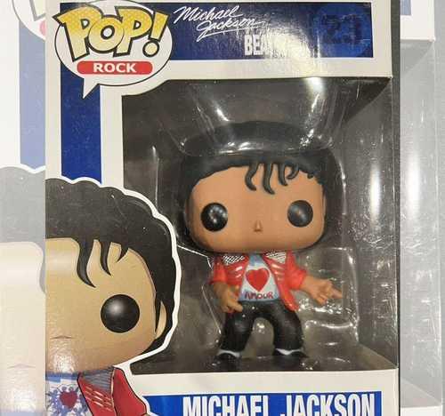 Фигура Michael Jackson Funko Pop Rocks оригинал