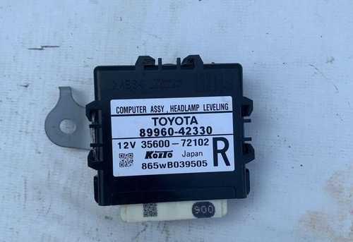 Блок управления фарами Toyota Rav 4
