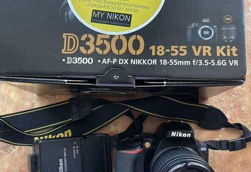 Фотоаппарат nikon d3500 VR Kit AF-P 18-55 mm