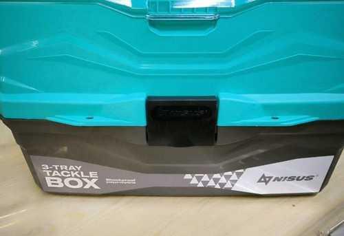 Ящик для снастей Tackle Box Nisus трехполочный