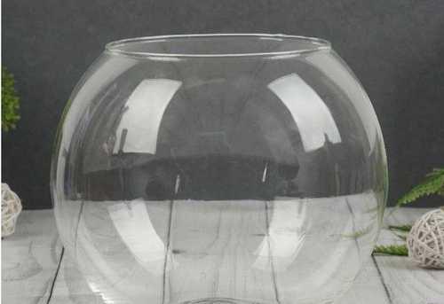 Конфетница стеклянная в виде шара
