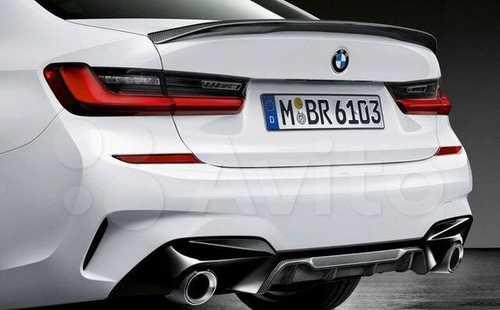 Карбоновый диффузор M Performance BMW G20