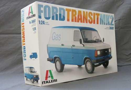 Сборная модель ford transit MK2 italeri 1/24