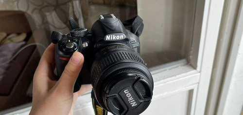 Зеркальный фотоаппарат nikon d3100 с чехлом