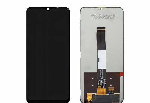 Дисплейный модуль для Xiaomi Redmi 10A черный Orig
