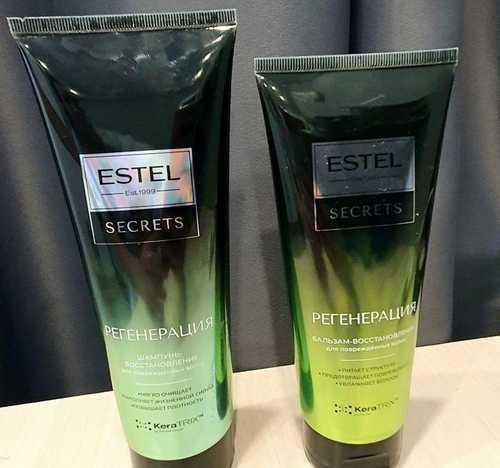 Шампунь и бальзам Estel Secrets