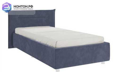 Кровать Альба синяя
