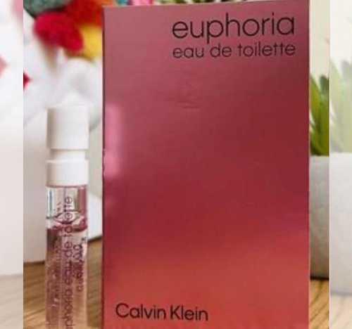 Euphoria calvin klein eau de toilette пробники