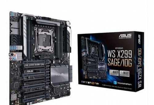 Материнская плата asus WS X299 sage/10G