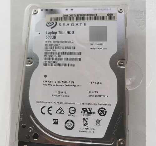 Жесткий диск HDD 500 гб