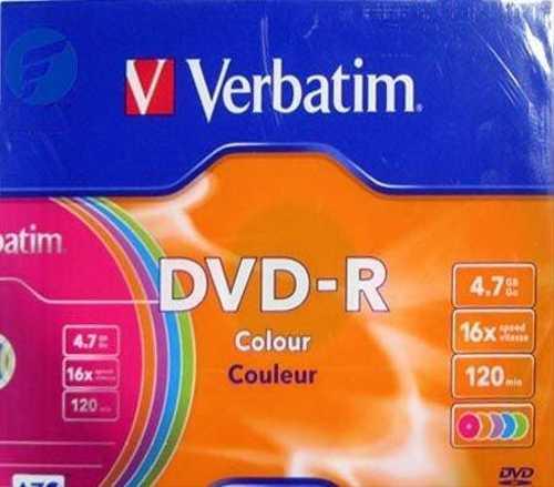 Оптический диск DVD-R диск Verbatim 4,7Gb #19536