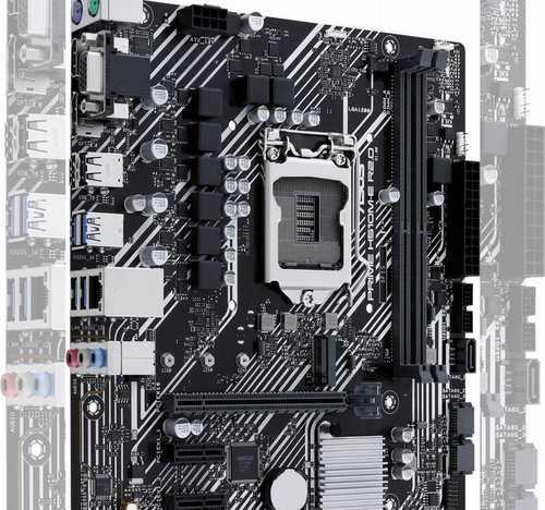 Материнская плата asus prime H510M-E R2.0, LGA 1200, Intel H470, mATX, Ret