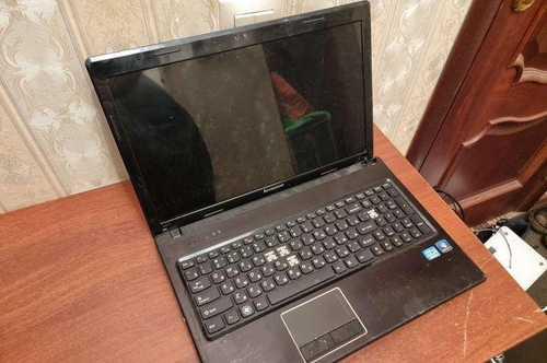 Ноутбук Lenovo G570 i3 2370m 3 GB На запчасти