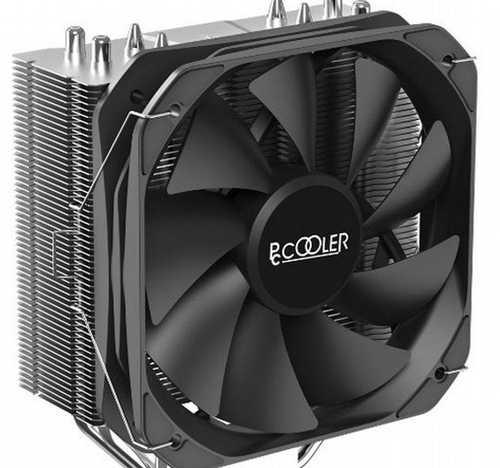 Pccooler paladin 400 (200W, 4-pin PWM, 157mm, Al/Cu, 4x6mm, 1x130mm, 76.85CFM, 29dBA, 1600RPM, S: 18