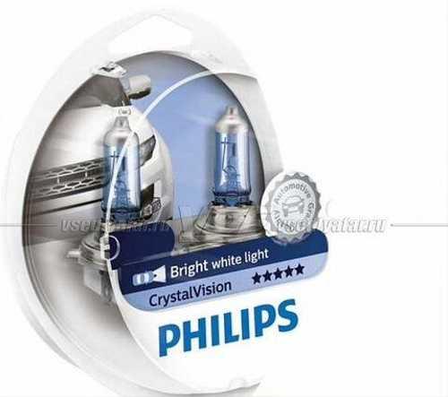 Лампа галогенная philips H11 Crystal Vision 12V 55