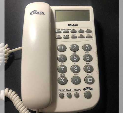 Проводной телефон Ritmix RT-440