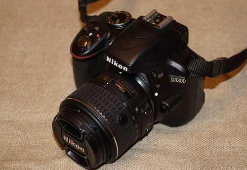 Nikon D3300 kit 4500 кадров + сумка Доставка