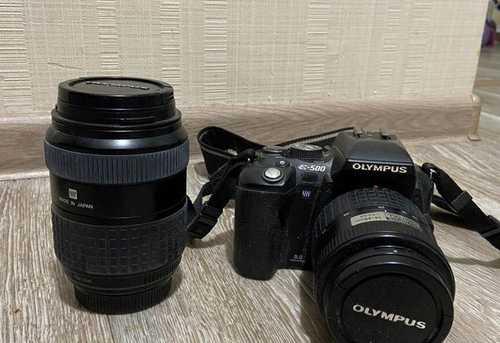 Зеркальный фотоаппарат olympus E 500