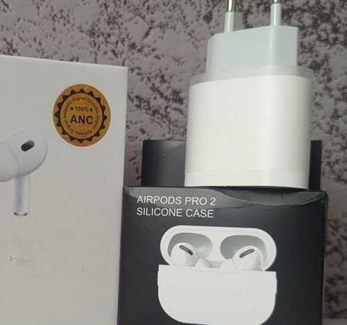 AirPods Pro 2 Luxe   блок питания и чехол