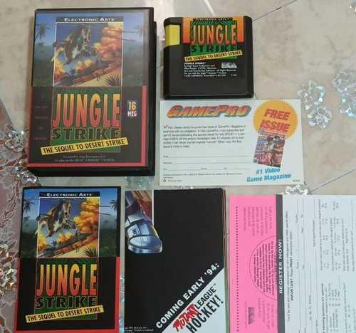 Картридж Jungle strike Sega Genesis