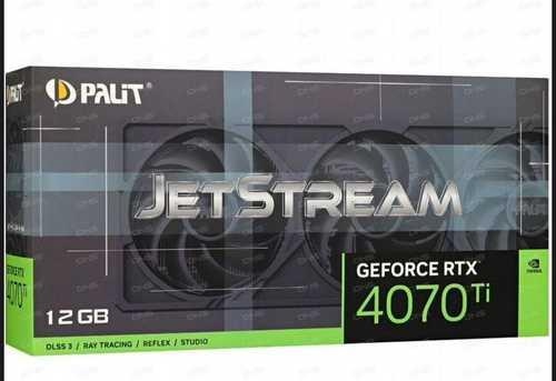Видеокарта Palit GeForce RTX 4070 Ti JetStream