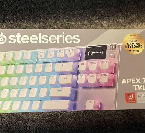 Клавиатура SteelSeries Apex 7 TKL-Ghost RU