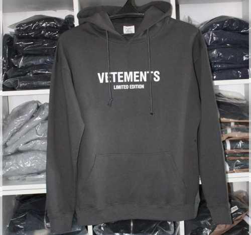 Худи vetements серое (Арт.99360)