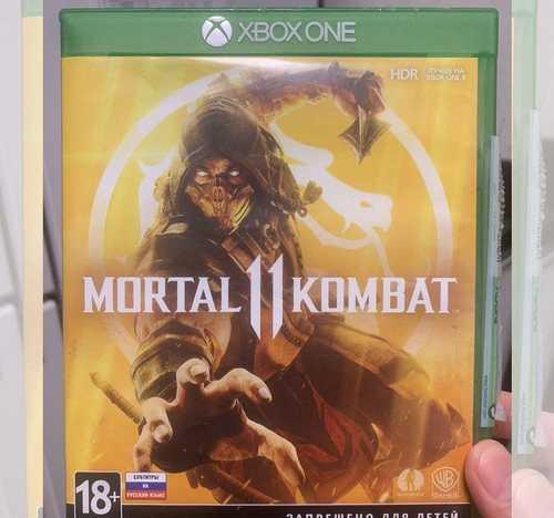 Xbox one игра Mortal kombat 11