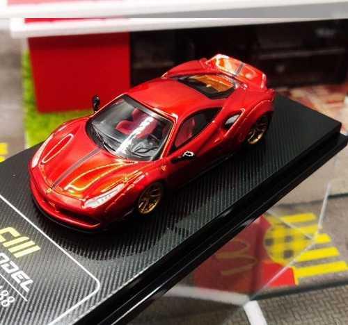 1:64 Ferarri 488 lbwk - CM Model