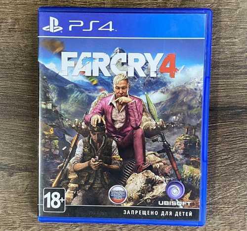 Far Cry 4 диск с игрой PS4