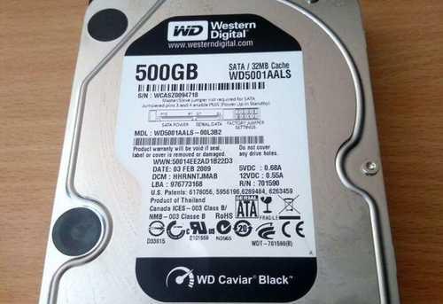 WD 500gb Black and Blue