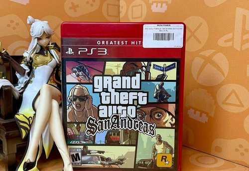 PS3 Grand Theft Auto San Andreas б/у