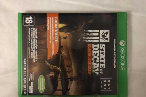 Игра для приставки xbox one state of decay
