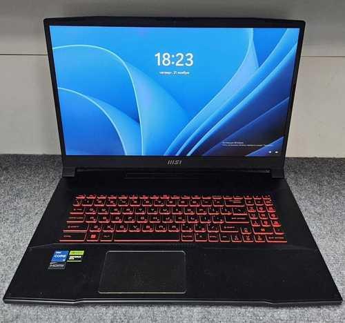 17.3" Ноутбук MSI Katana 17 B11UCX-897XRU для игр