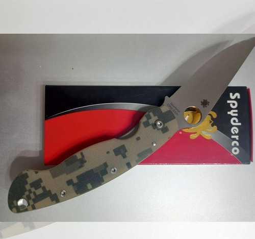 Складной нож Spyderco Military Camo C36gpcmo