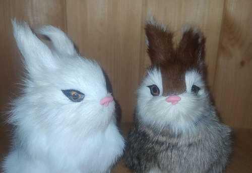 Кролики натуральный мех