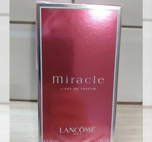 Lancome miracle 50 ml оригинал дьюти фри новые