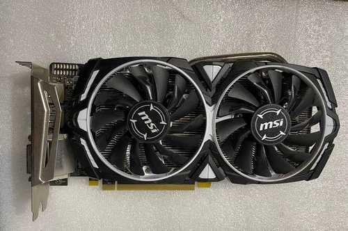 Видеокарта AMD RX 580 MSI armor 8Gb PCI-E