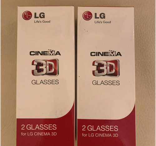 3D очки для телевизора lg